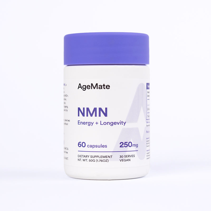 NMN Capsules (60 x 250mg Capsules) - AgeMate